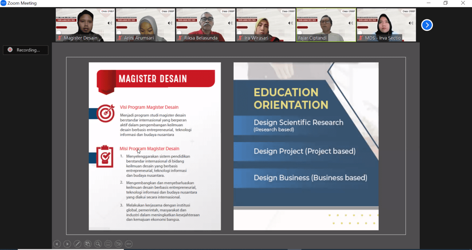 Master of Design Study Program – S2 Magister Desain, Master of Design ...